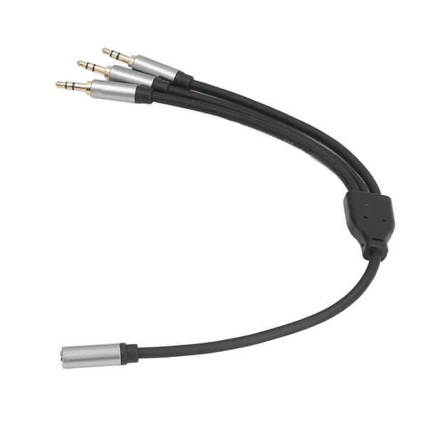 Stereo Splitter Cable,3.5mm TRRS to 3.5mm Stereo Splitter Connector ...