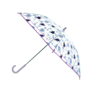 Disney Minnie Mouse Kids Umbrella with Matching Rain Poncho for Girls ...