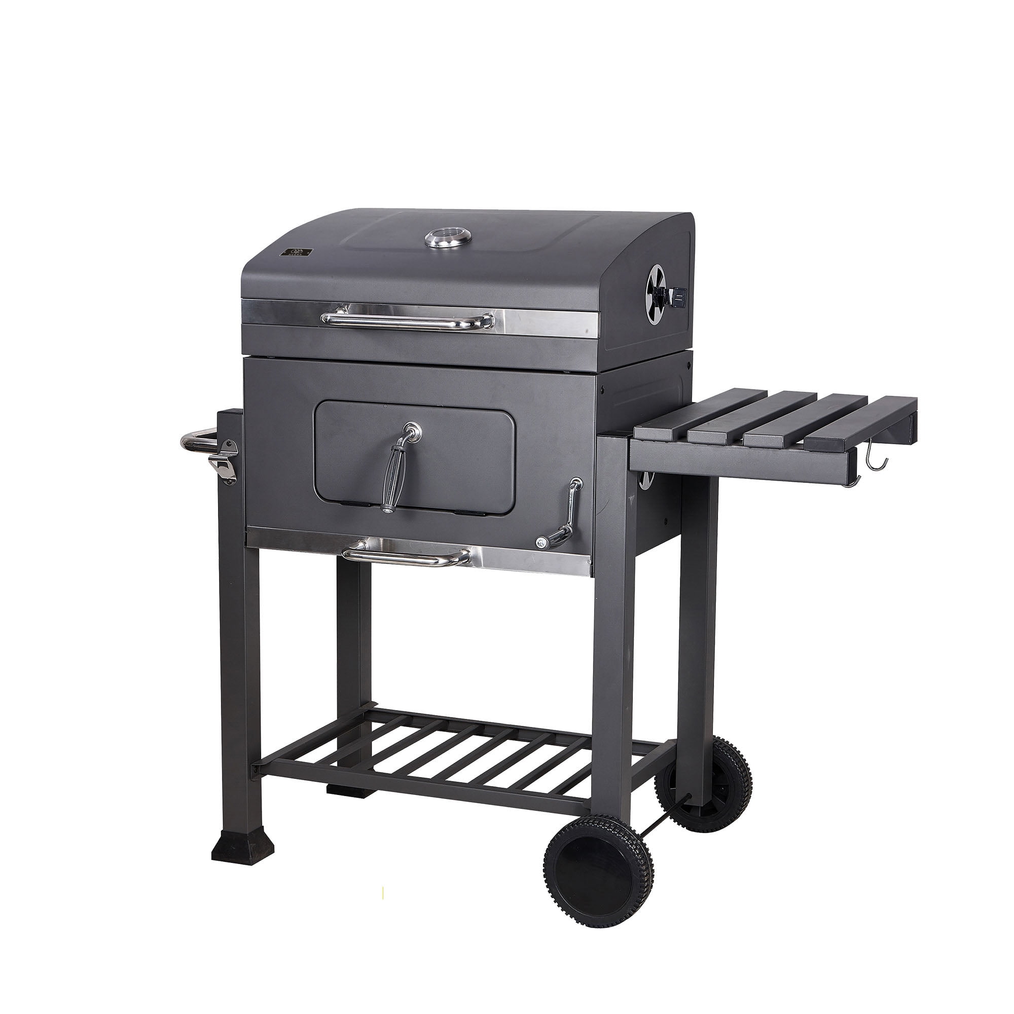 Asador de Carbón Avera ACB03 Con Elevador de Parrilla Acero 0.7mm Gris ...