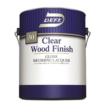 Deft Interior Clear Wood Finish Gloss Lacquer, 12.25-Ounce Aerosol ...