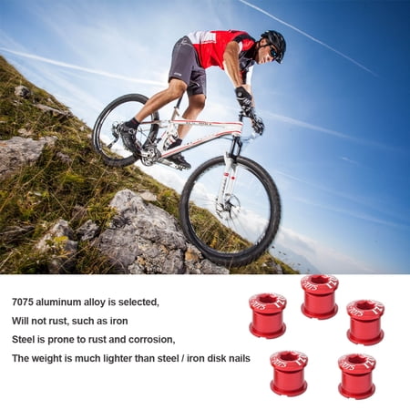 5 Pieces Bike Stem Bolts Professional Multicolor Bolt and Nuts Kit ...