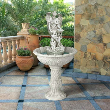 Design Toscano Quenching a Big Thirst Sculptural Fountain - Walmart.com