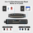 SD Card Reader, TSV Memory Card Reader 4 in 1 USB C USB 3.0 Dual ... SD Card Reader, TSV Memory Card Reader 4 in 1 USB C USB 3.0 Dual ...