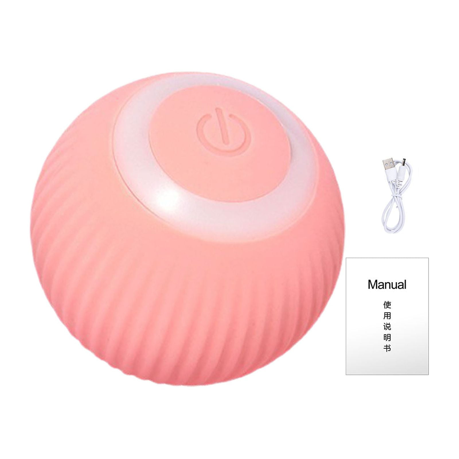 USB Charging Pet Ball - Electric Interactive Cat Toy - Smart Obstacle ...