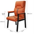 Heavy Duty Office Guest Chair Leather Reception Chair with Padded Arm ...
