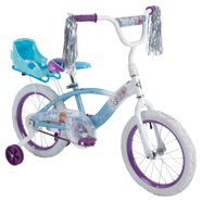 Disney Frozen 12" Girls Bike with Doll Carrier by Huffy - Walmart.com