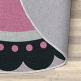 Free Shipping! Well Woven Miraculous Ladybug Superhero Bedroom Rug Pink ...