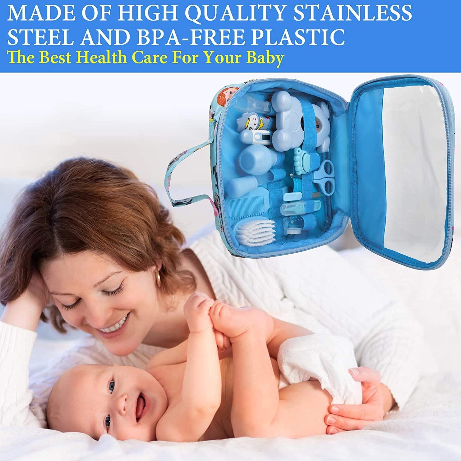 Click here for Hotelus Baby Care Set  14pcs Baby Grooming Kit Nai... prices