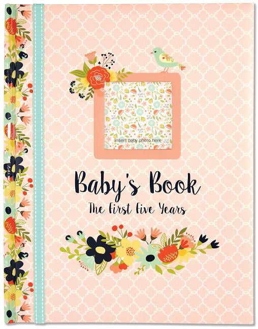 Baby's Book 5 Yr Floral (Hardcover) - Walmart.com