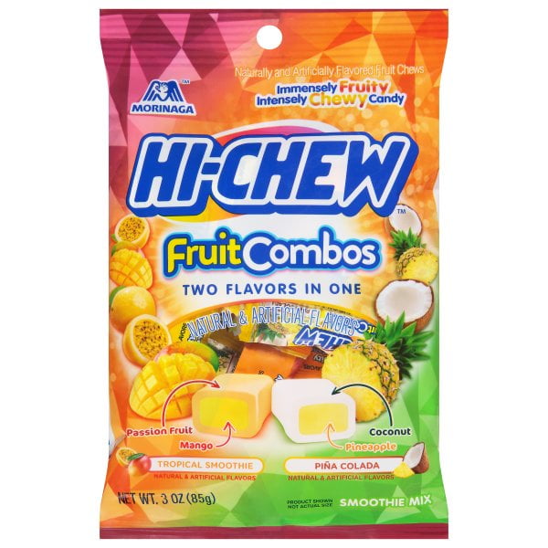 Morinaga Hi-Chew Candy-Fruit Combos, Passion Fruit+Mango, Coconut+ ...