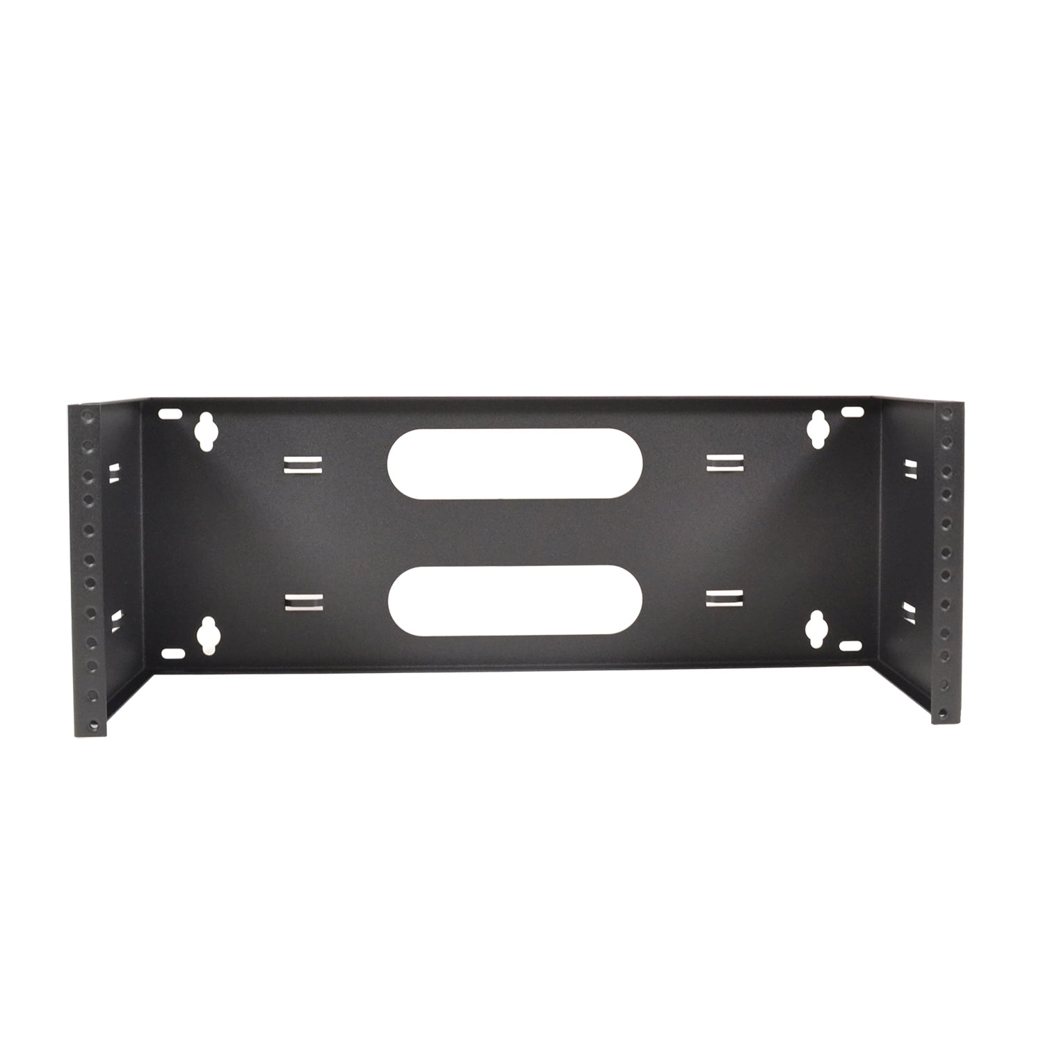 19" Two Space 4U Steel Wall Mount Hinged Swing Out Patch Panel Bracket ...