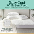 Zen Bamboo Mattress Pad Cover, Cooling Bed Topper & Waterproof ...