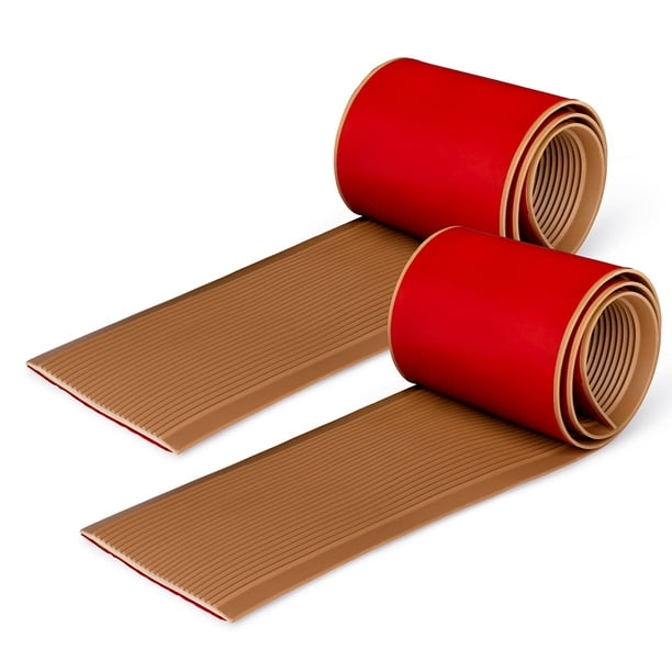 Rubber Bond 4x36in Heavy Duty Anti Slip Stair Treads (2-Pack ...