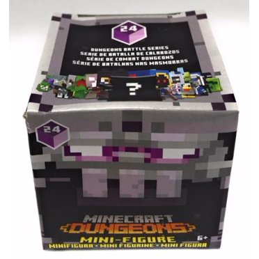 Mattel - Minecraft TNT Series 25 Mini Figures - MYSTERY BLIND BOXES (5 ...