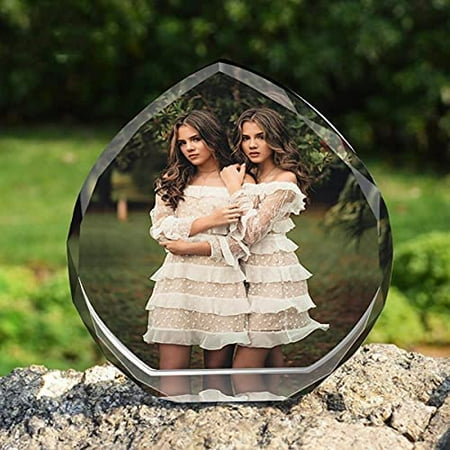 Personalized Crystal Custom Color Pictures Frames Upload Your Photo ...