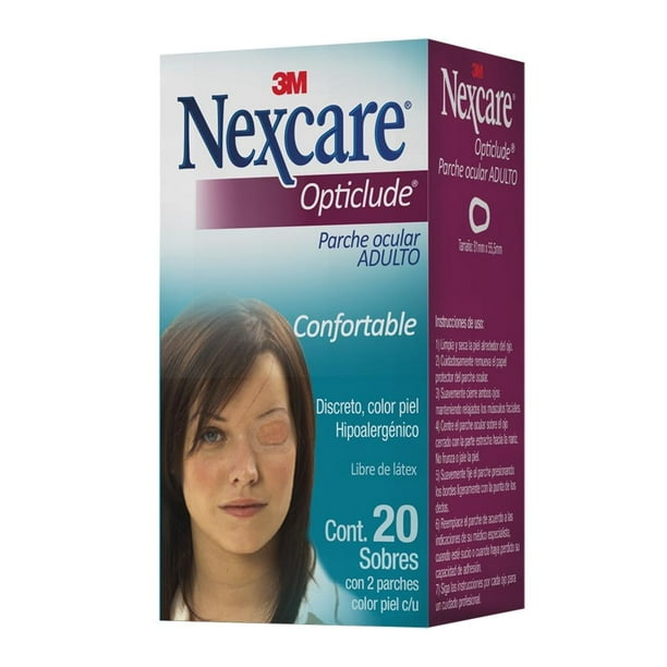Parche Ocular Nexcare Opticlude Adulto 20 piezas | Walmart en línea