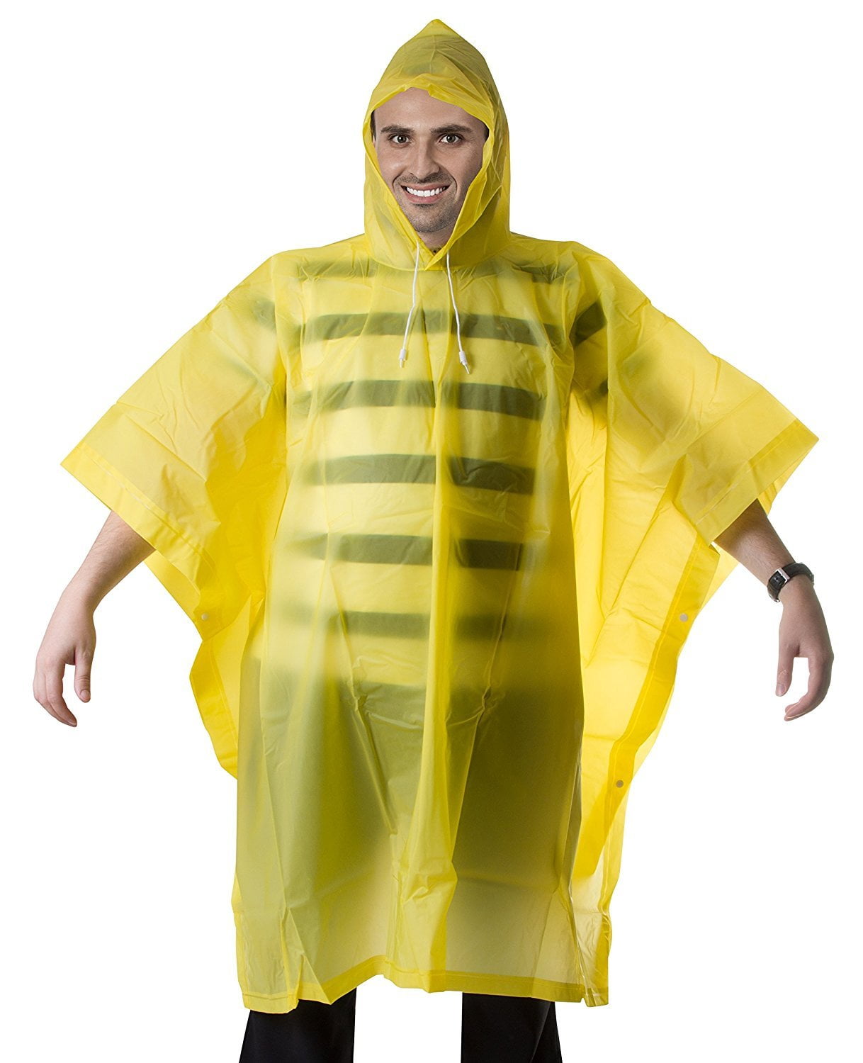 Wealers Adult Poncho With Hood EVA Material Breathable and Lightweight ...