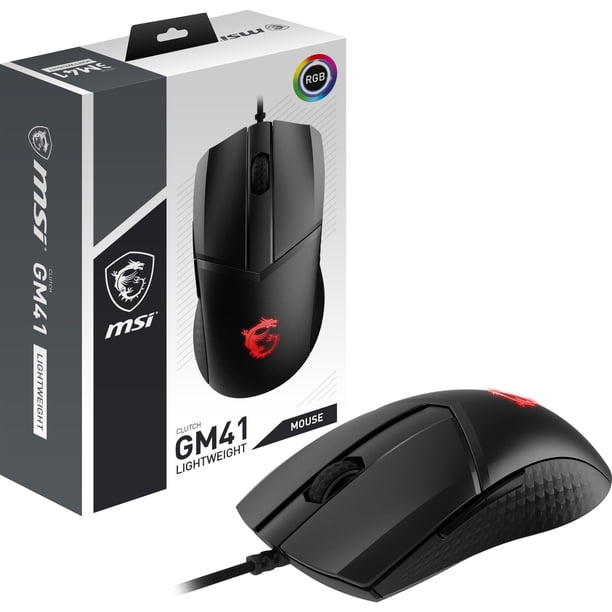 MSI Clutch GM41 Gaming Mouse - Walmart.com