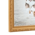 ArtToFrames 7" x 11" Bright Gold Picture Frame, 7x11 inch Gold Wood ...