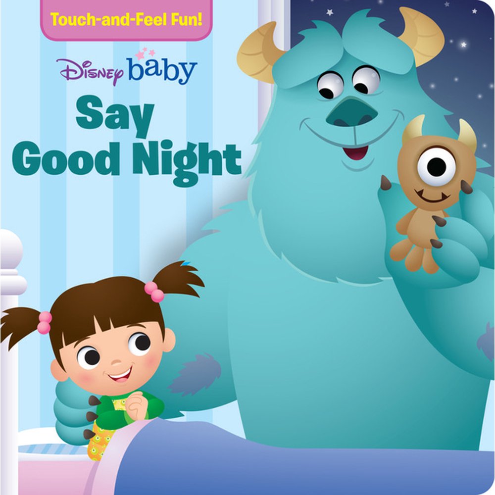 A Touch-and-feel Book: Disney Baby Say Good Night (Board Book ...