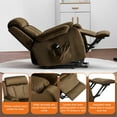 Dazone Power Lift Recliner Chair, Electric Lift Chair Sigle Sofa Lounge ...
