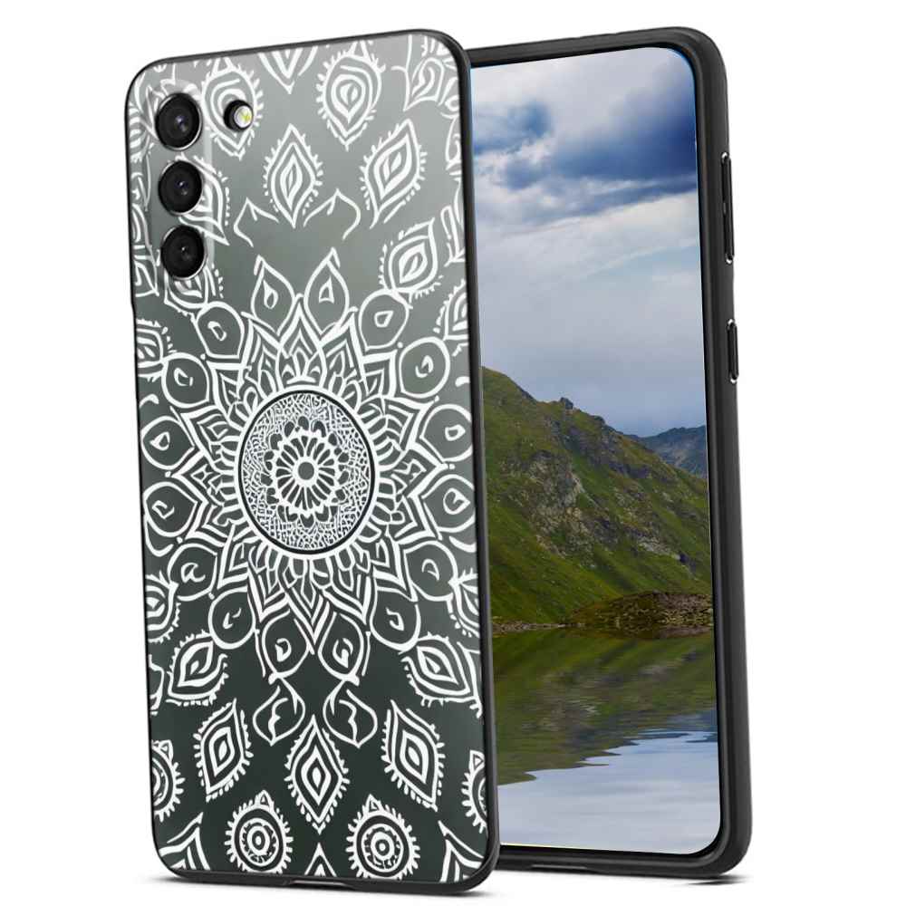 Compatible with Samsung Galaxy S23 Phone Case, Mandala-109 Case Men Women, Flexible Silicone ...