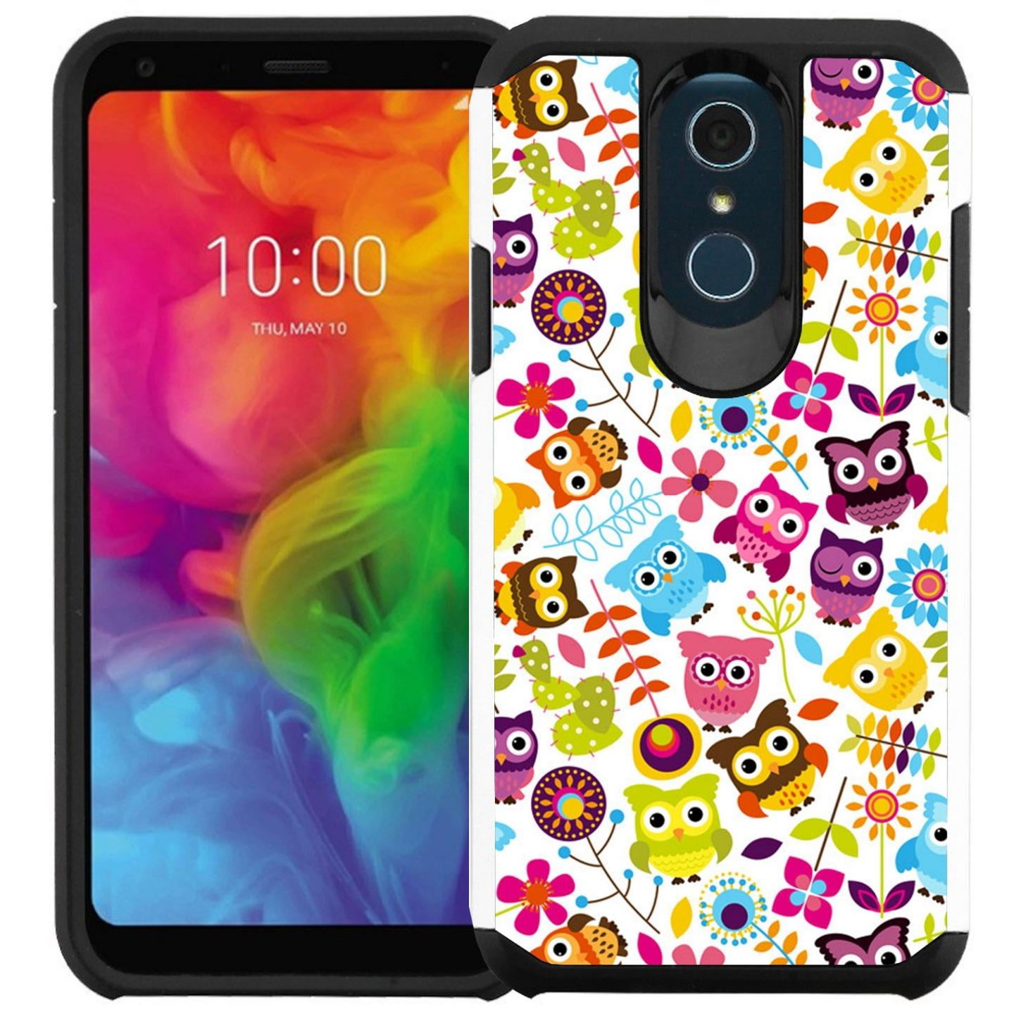LG Q7 Plus Case, LG Q7 / Q7+ Case - Colorful Design Hybrid Armor Case ...