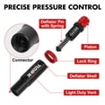 X-BULL Tire Deflator Valve 4Pcs Screw-on Tyre Air Adjustable Auto-Stop ...
