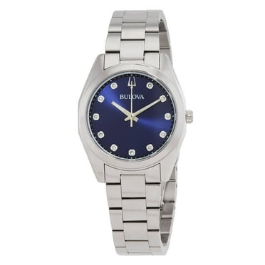 Free Shipping! Bulova Women's Classic Diamond Watch 96P148 - Walmart.com