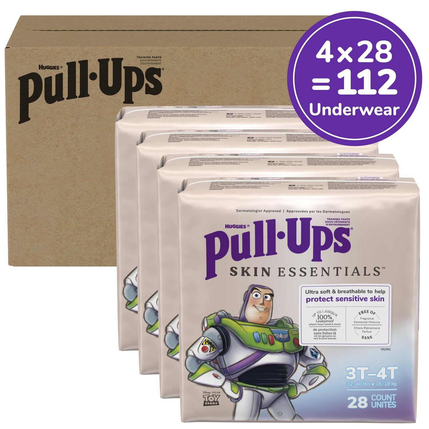 Click here for Pull-Ups Boys Skin Essentials Training Pants  2t-6... prices