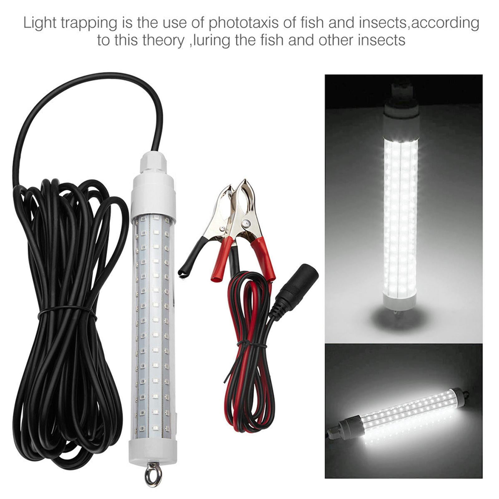 12v-24v 10W 120 Lumens IP68 Night Fishing Light ,Boat Submersible Deep ...