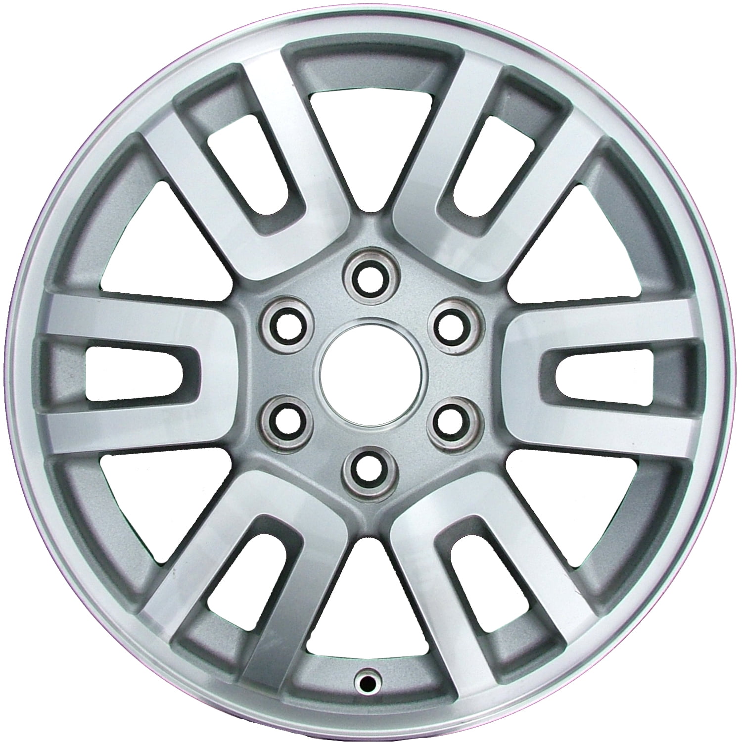 18 X 8.5 Reconditioned OEM Aluminum Alloy Wheel, Machined and Silver ...