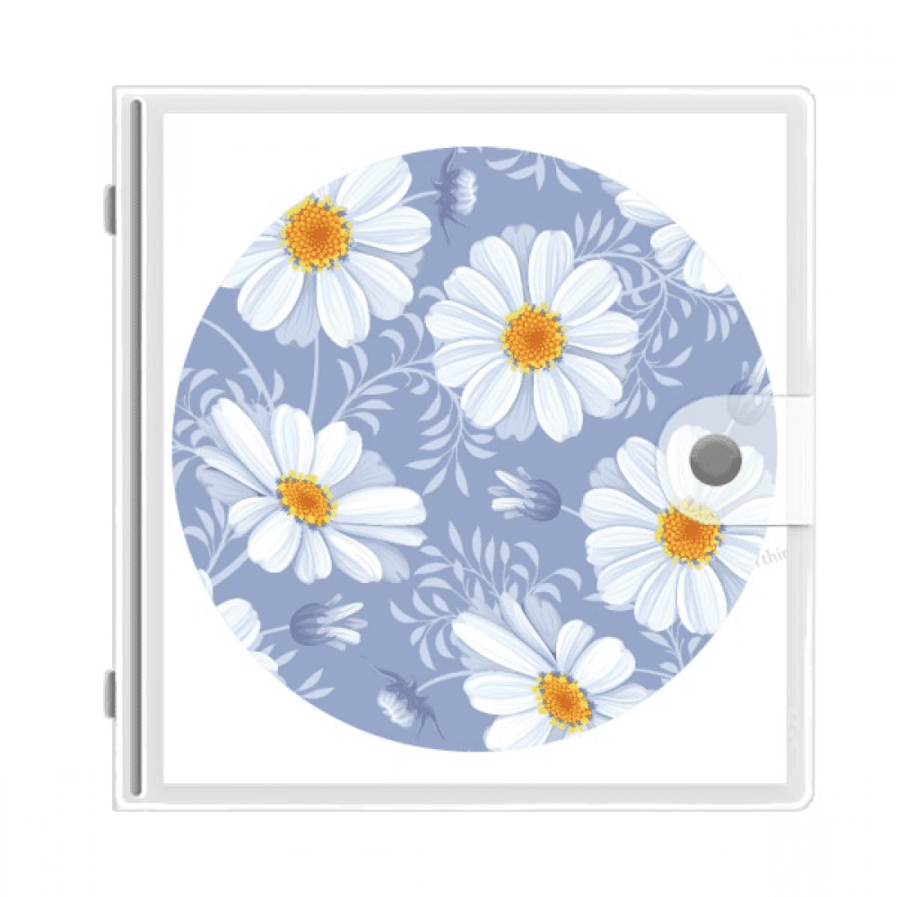 White Calliopsis Flower Photo Album Wallet Wedding Family 4x6 - Walmart.com