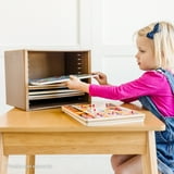 Melissa & Doug Wooden Puzzle Storage Case (Holds 12 Puzzles) - Walmart.com