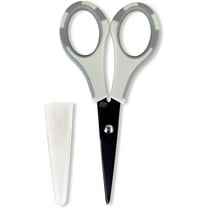 JAM Paper Multi Purpose Precision Scissors, Purple, 1/Pack, 8 inch ...