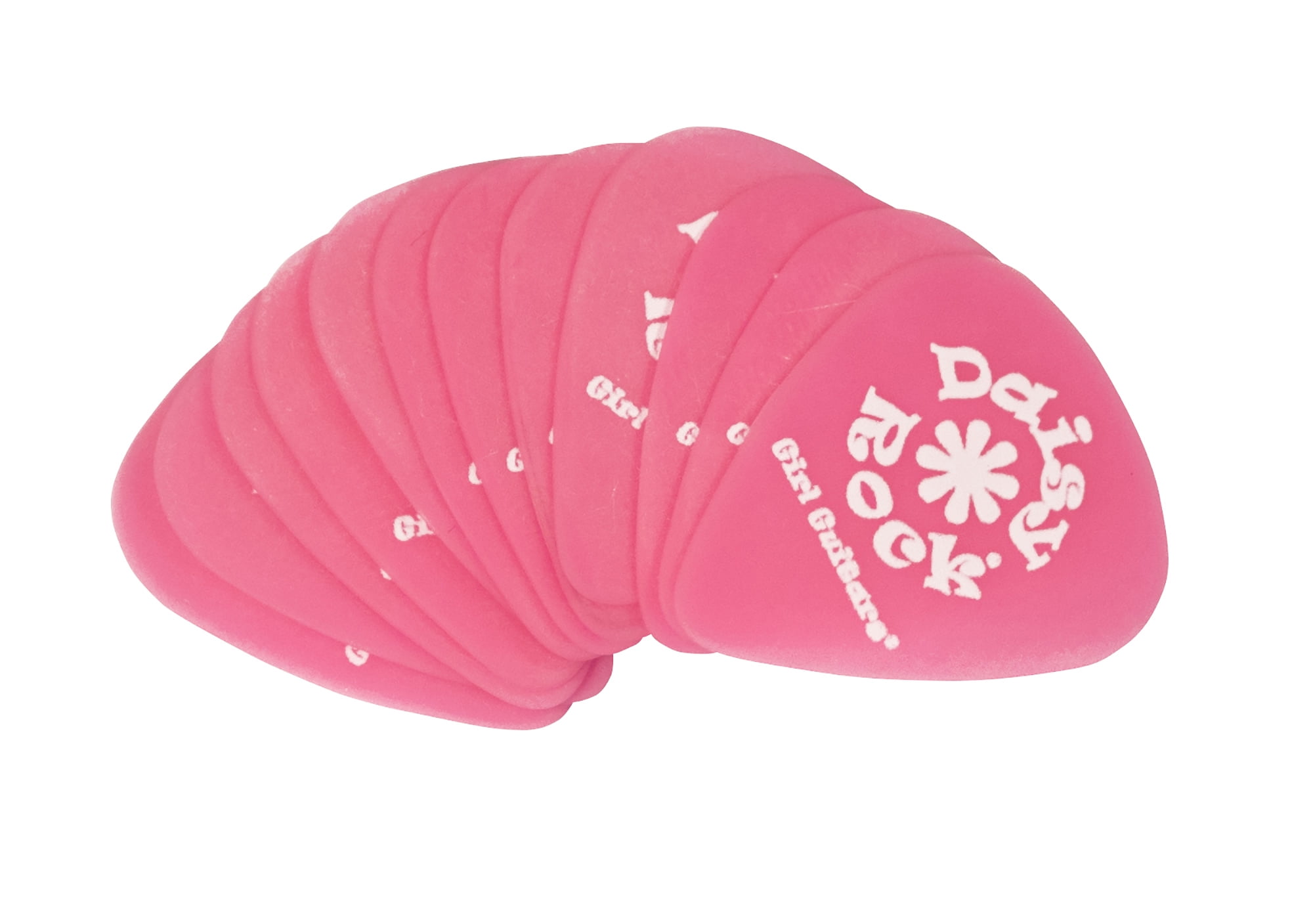 Daisy Rock Guitars DRP-5 Bubble Gum Pink Premium Guitar Picks - 12 Pack ...