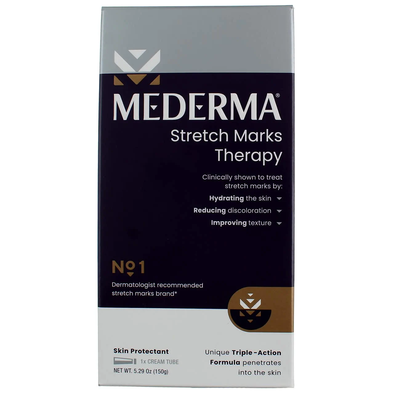 Mederma Stretch Marks Therapy Advanced Cream Formula - 5.29 Oz, 3 Pack ...