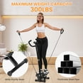 BalanceFrom Mini Stepper with Handlebar, Full-Body Workout, Low Noise ...
