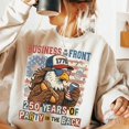 Funny Eagle Mullet Shirt USA 250th Anniversary Tshirt Business in the ...