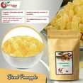 NY SPICE SHOP Dried Pineapple Chunks - 1 Pound - Tropical Dry Fruit ...