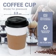 [100 Pack 16 oz Disposable Coffee Cups with Lids and Sleeves - To Go ...