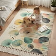 Bedroom Rug Carpet 3'x 5', Vintage Spring Floral Washable Floor Carpet ...