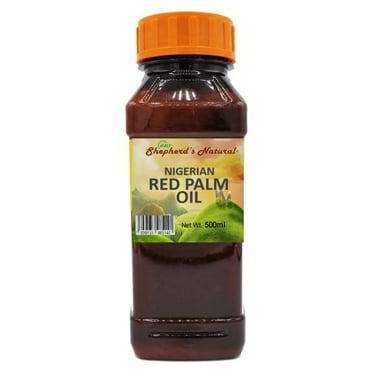 African Delights Edible Unrefined Red Palm Oil for Cooking, 2 Liters ...