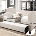 Daybed & Trundle (Twin) | Roll - Out Trundle on Caster Wheels | Solid ...