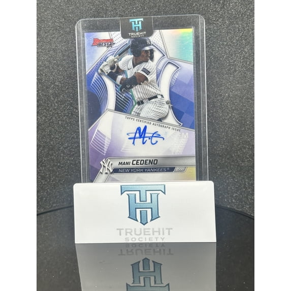 2025 Bowman's Best Mani Cedeno #B25-MCE Autograph - Walmart.com