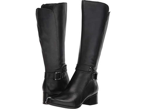 Naturalizer Womens Dane Leather Almond Toe Knee High Fashion Boots ...