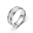 201 Stainless Steel Finger Rings for Unisex Stainless Steel Color Size ...