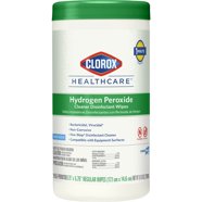 Clorox Hydrogen Peroxide Disinfecting Wipes, Antiseptic Medical ...