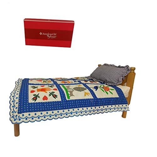 American Girl Addy Bed Andbedding Beforever For 18 Doll Historical Furniture New