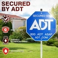 Security Signs 28" ADT Yard Sign with Aluminum Stake, Heavy Duty ...